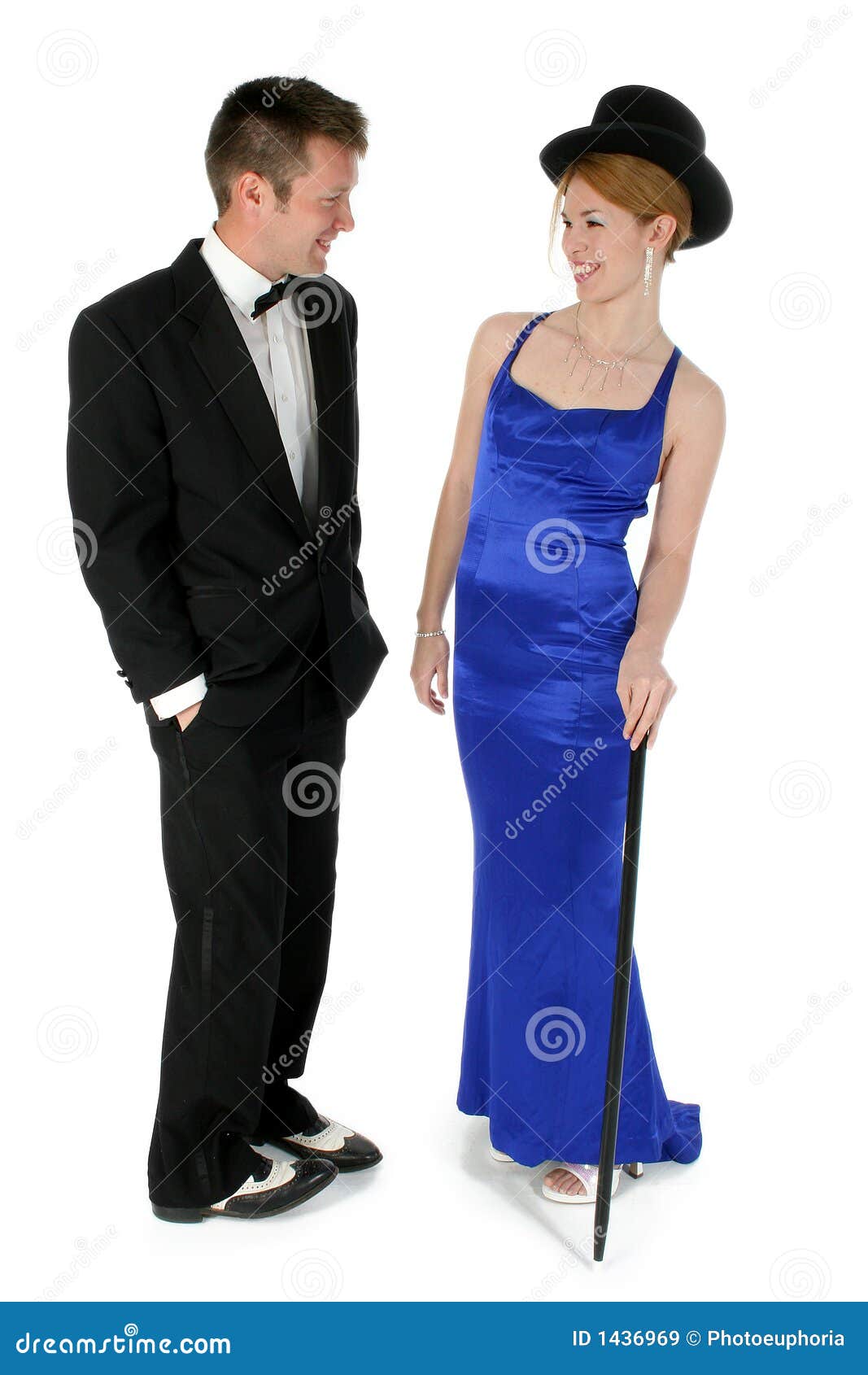 Formal Couple stock image. Image of beauty, pretty, attractive - 1436969