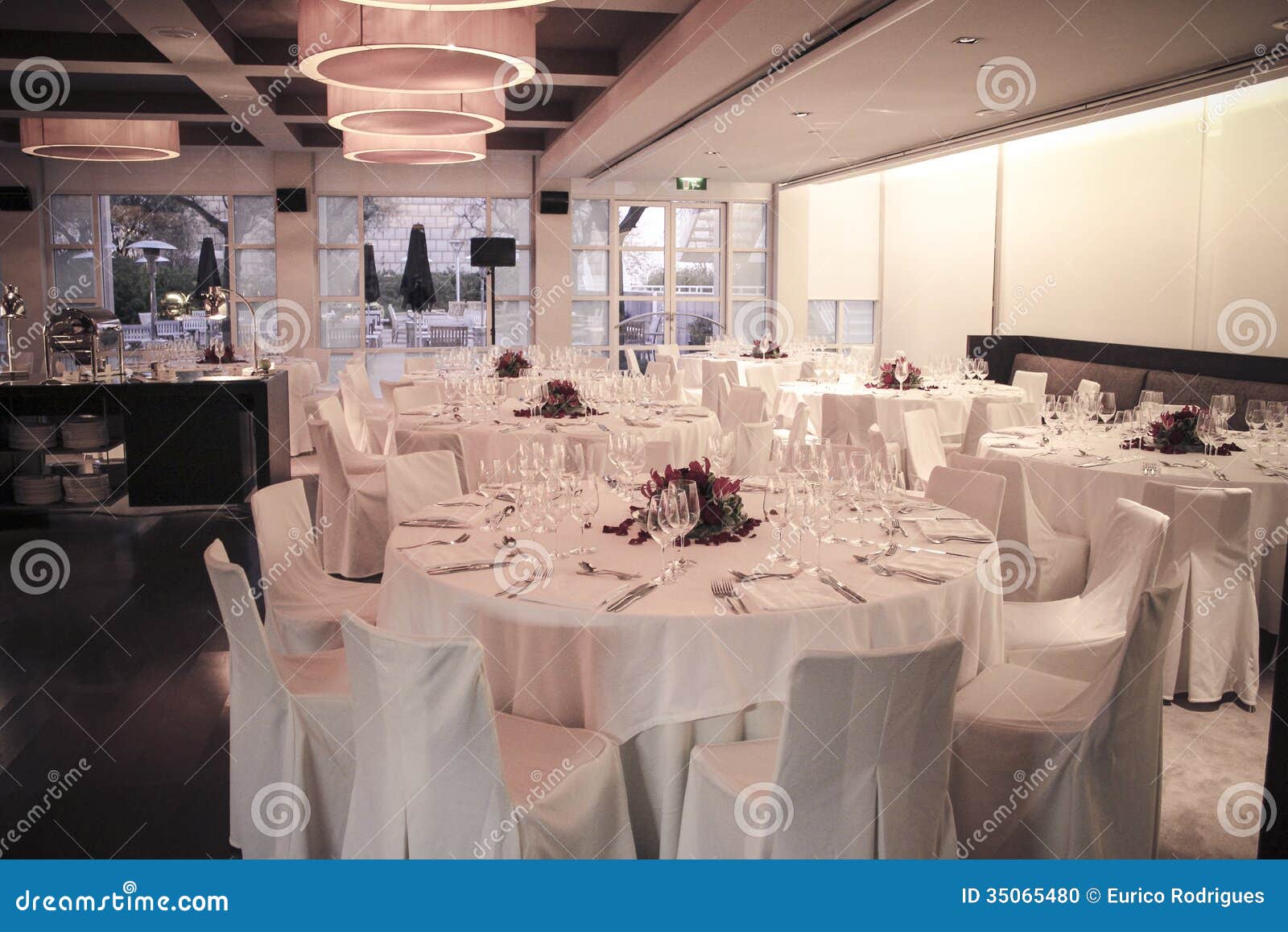 Formal Dinner Setting - Bread Plate Royalty-Free Stock Photo ...