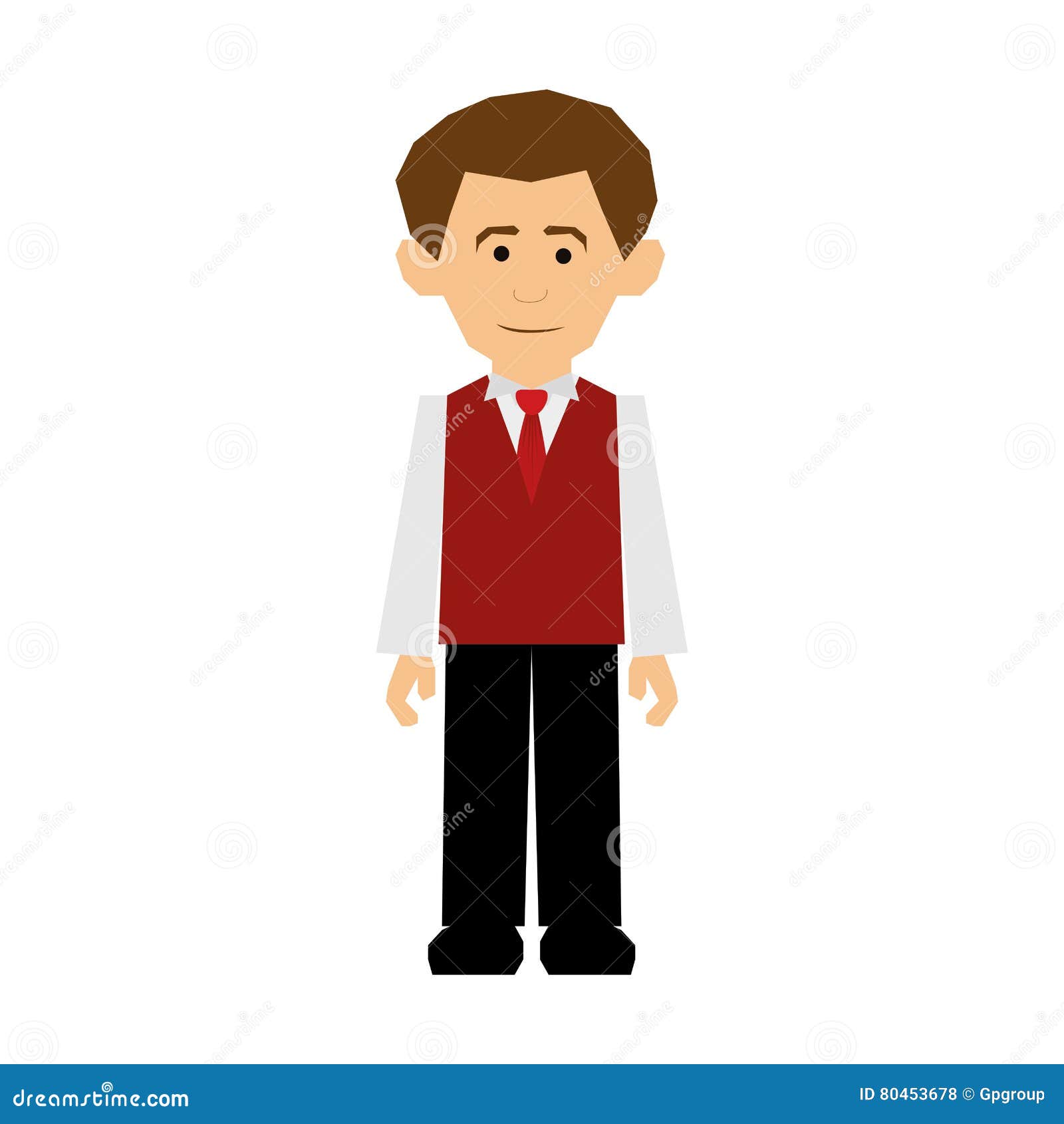 Formal Dress Man Icon Image Stock Vector - Illustration of design ...