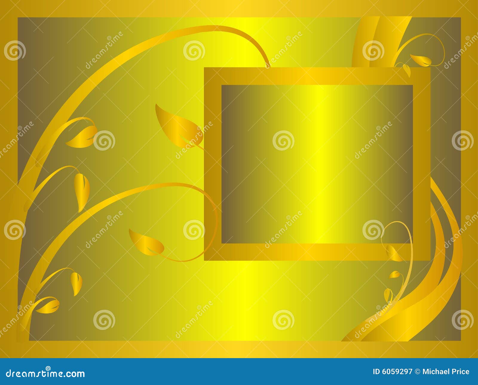 Formal Gold Floral Background Stock Vector - Illustration of vector ...