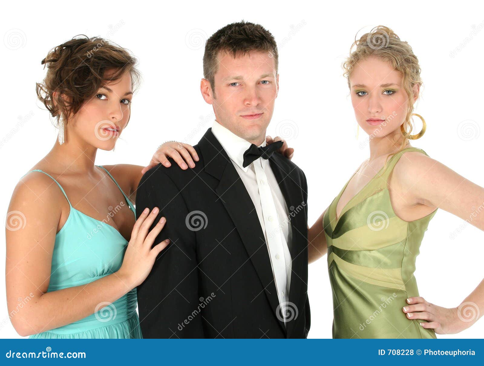 Formal Group stock photo. Image of pose, formal, prom, blonde - 708228