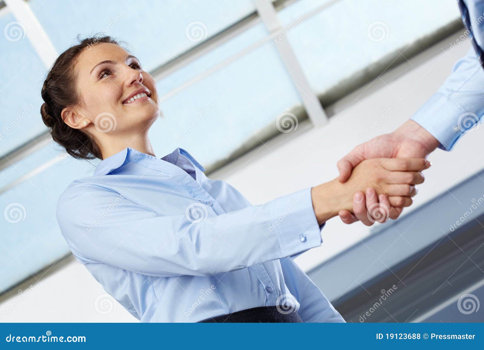 Formal handshake stock photo. Image of friendship, business - 19123688