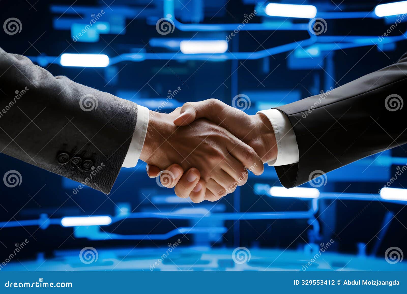 Formal Handshake In Technologically Advanced Setting With Digital ...
