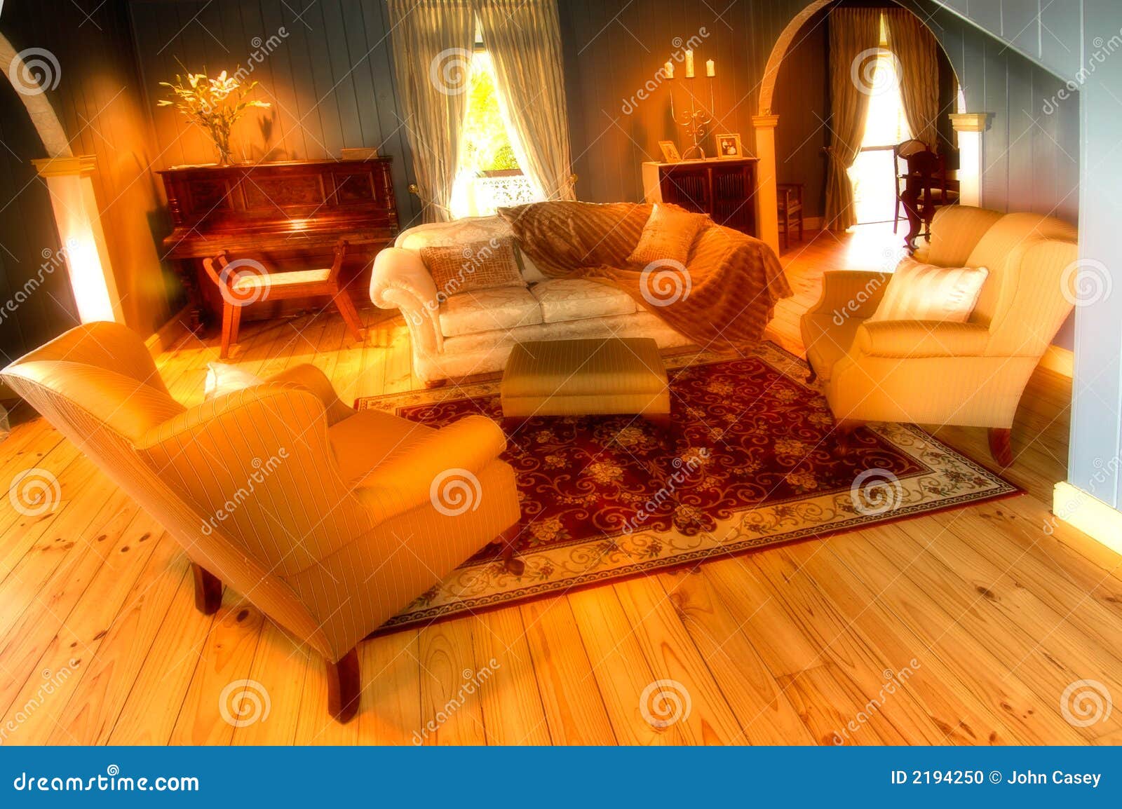 Formal lounge room stock photo. Image of elegant, entertainment - 2194250