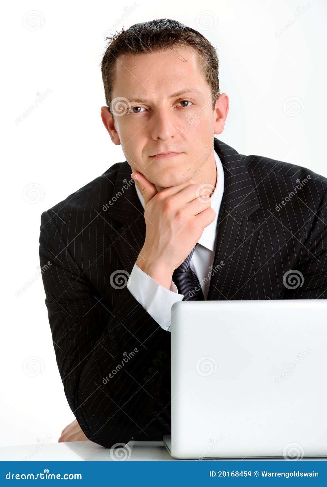 Formal man in suit stock image. Image of table, entrepreneur - 20168459