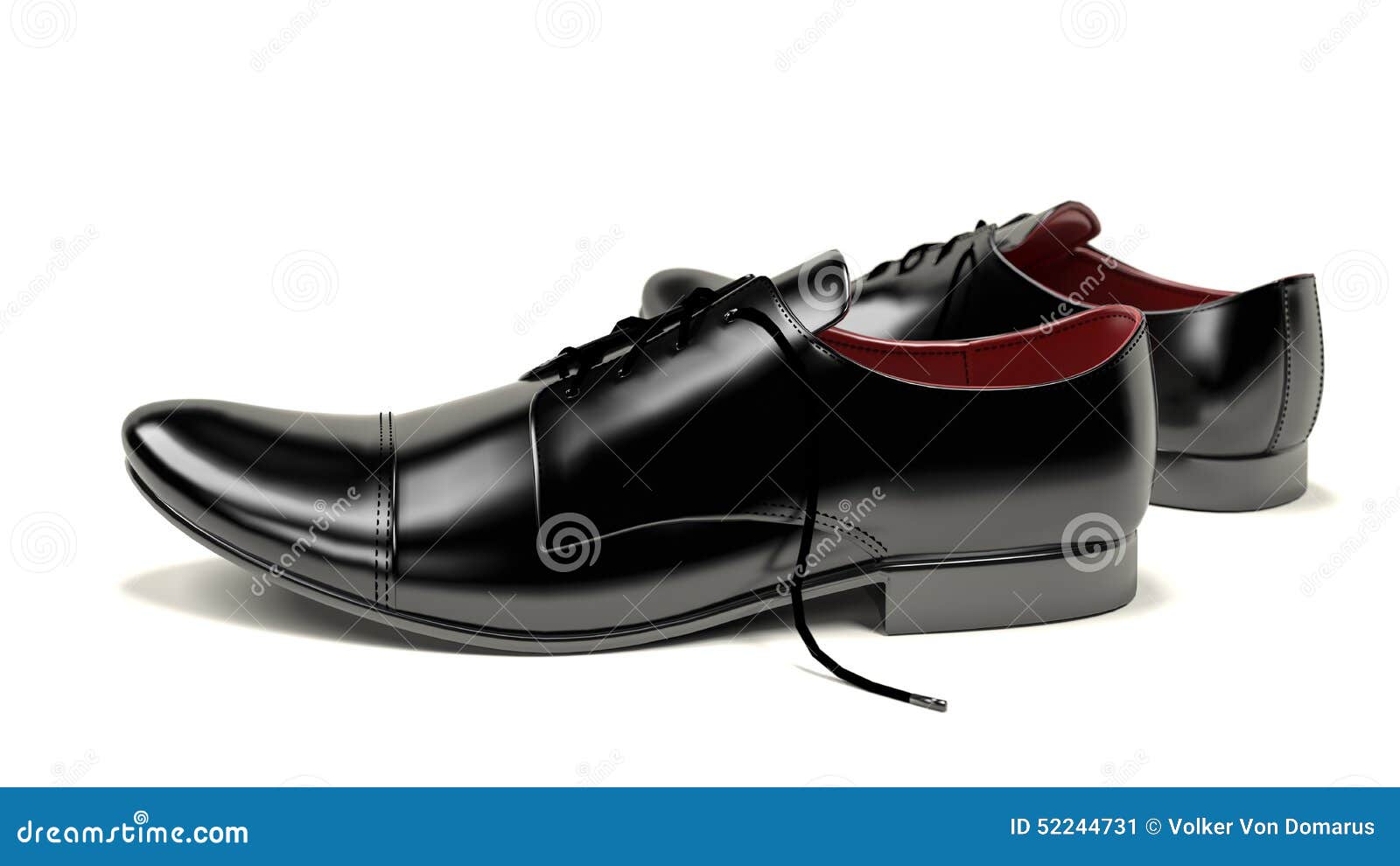 Formal shoes stock illustration. Illustration of leather - 52244731