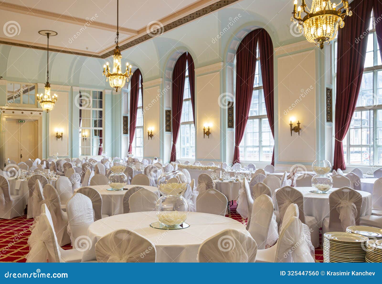 Formal Table for Wedding Reception in a Restaurant in Liverpool, UK ...