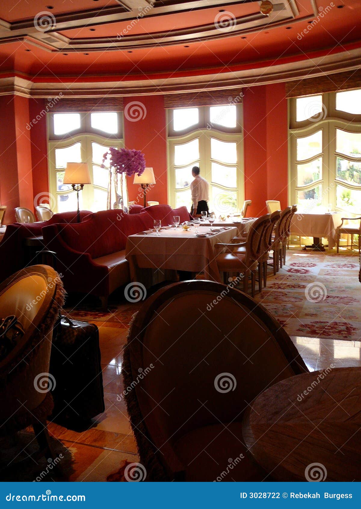 Formal Waiter in Restaurant Stock Photo - Image of room, male: 3028722