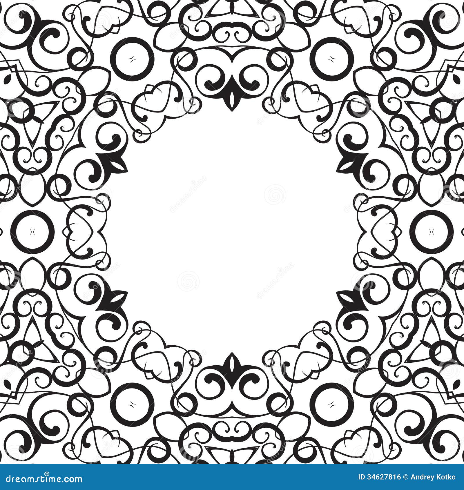 Formality Circular Devices Of Border Frames. Vector Illustration ... Formality Circular Devices Of Border Frames. Vector Illustration ...