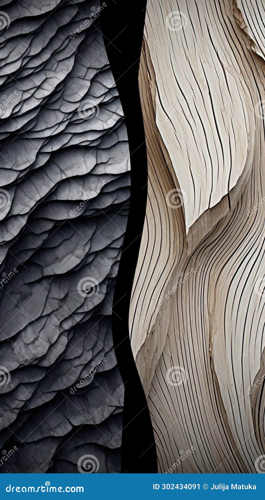 Formas Abstractas Inspiradas En Dibujos Naturales Stock de ilustración ...