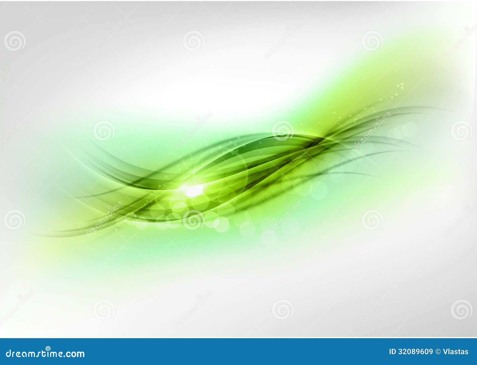 Formas abstractas verdes ilustración del vector. Ilustración de moderno ...