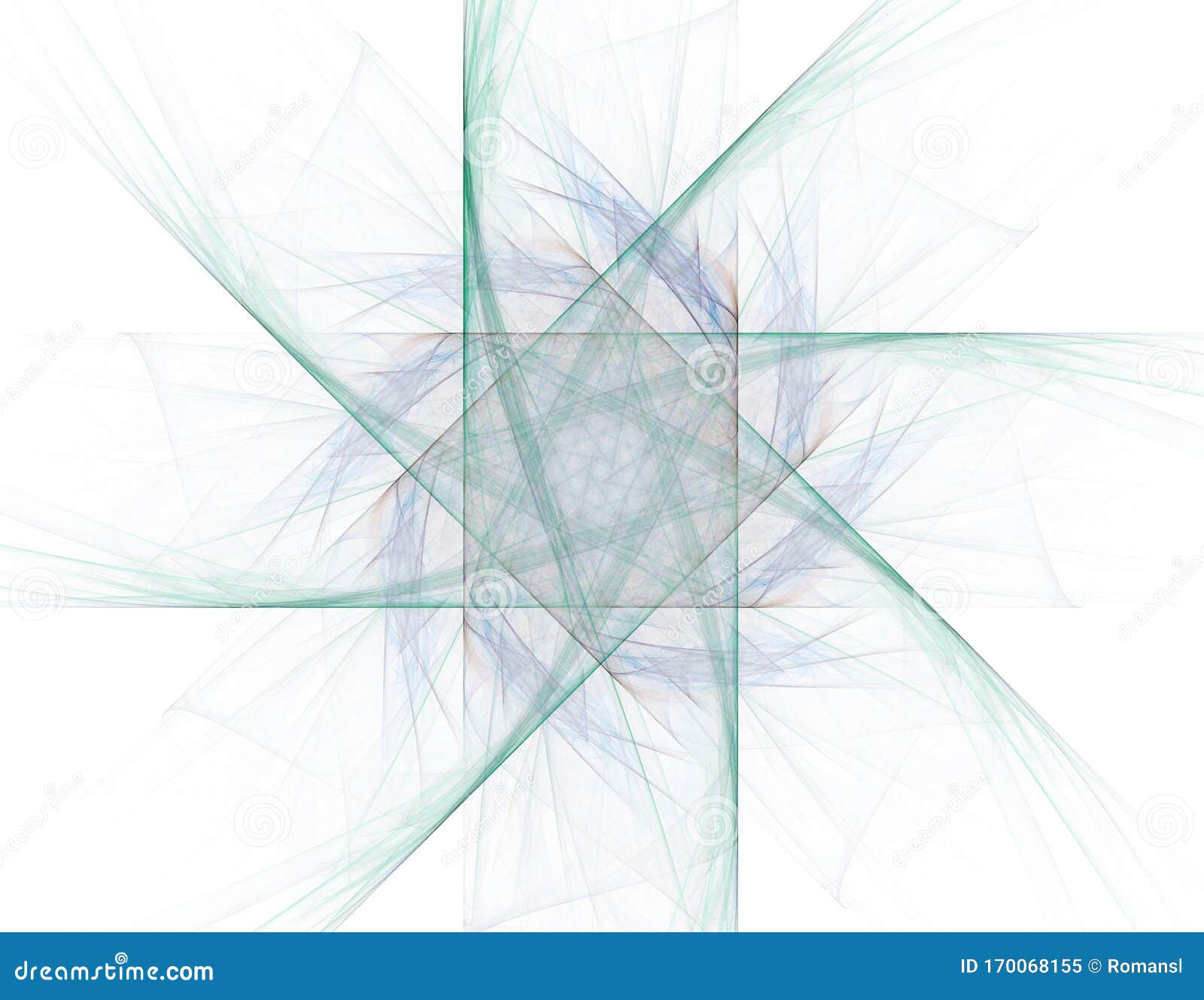 Formas de color generadas stock de ilustración. Ilustración de macro ...