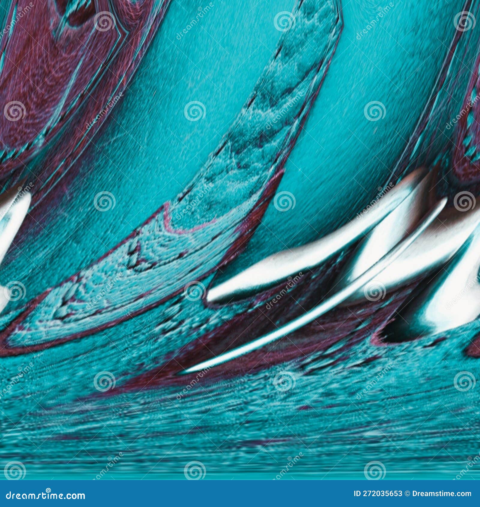 Formas De Fondo Abstracto De Tonos Turquesa Imagen de archivo - Imagen ...