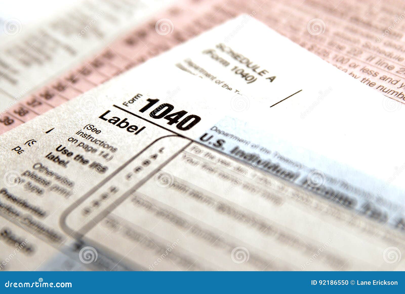 Formas De Impuesto 1040 Para El IRS Imagen editorial - Imagen de ...