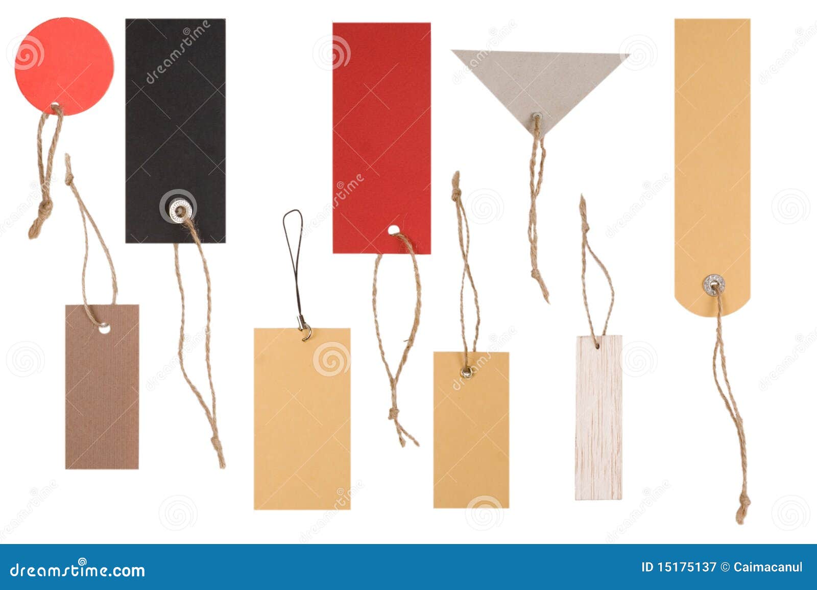 Formas Diferentes De Tag Coloridos Vazios Imagem de Stock - Imagem de ...