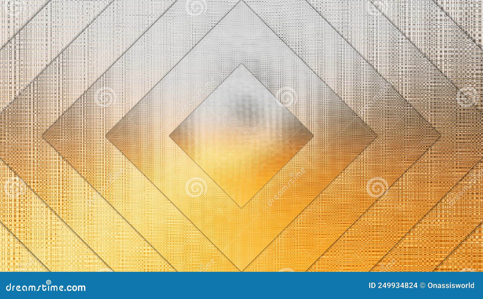 Formas Doradas De Plata Fondo Abstracto Stock de ilustración ...