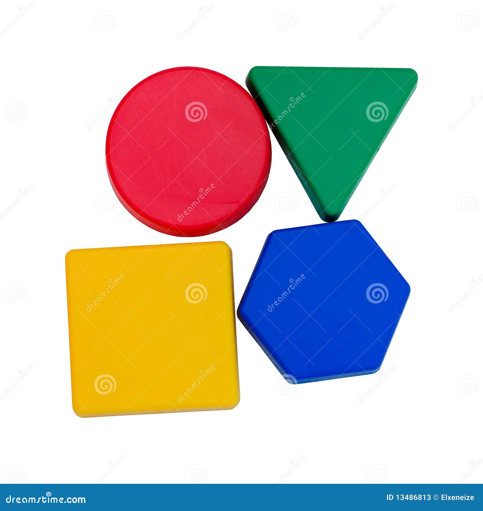 Formas Geométricas Coloridas Imagem de Stock - Imagem de geometria ...