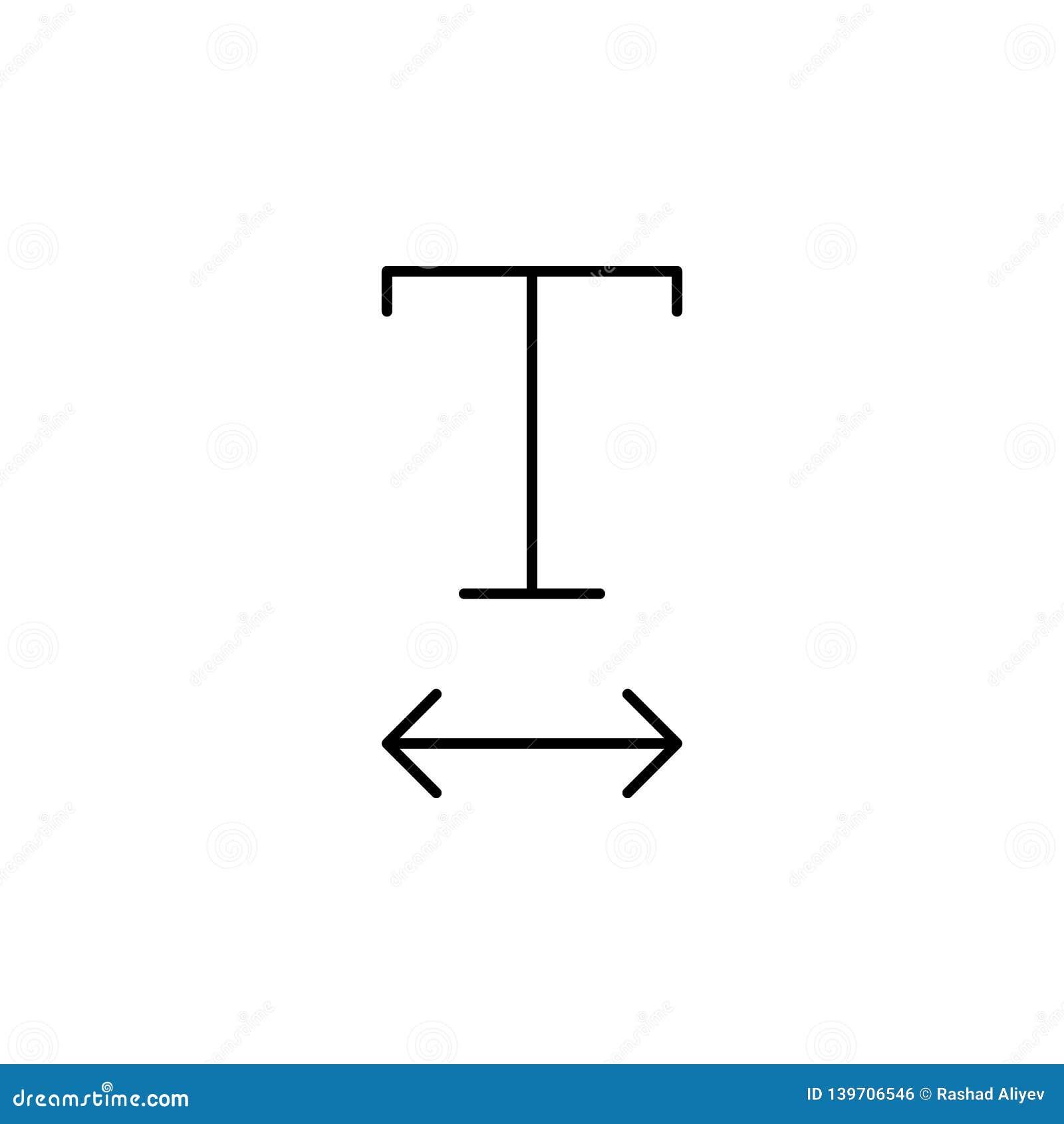 Format, Height, Line, Text Icon. Element of Text and Typography for ...