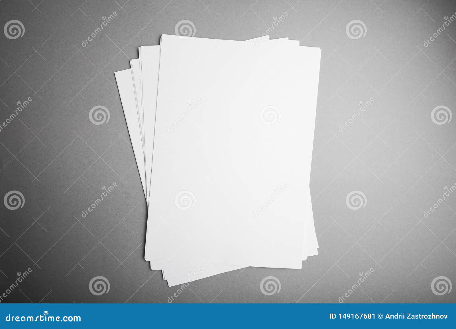 Sheet Of Blank White Notebook Grid Paper Background. Royalty-Free Stock ...