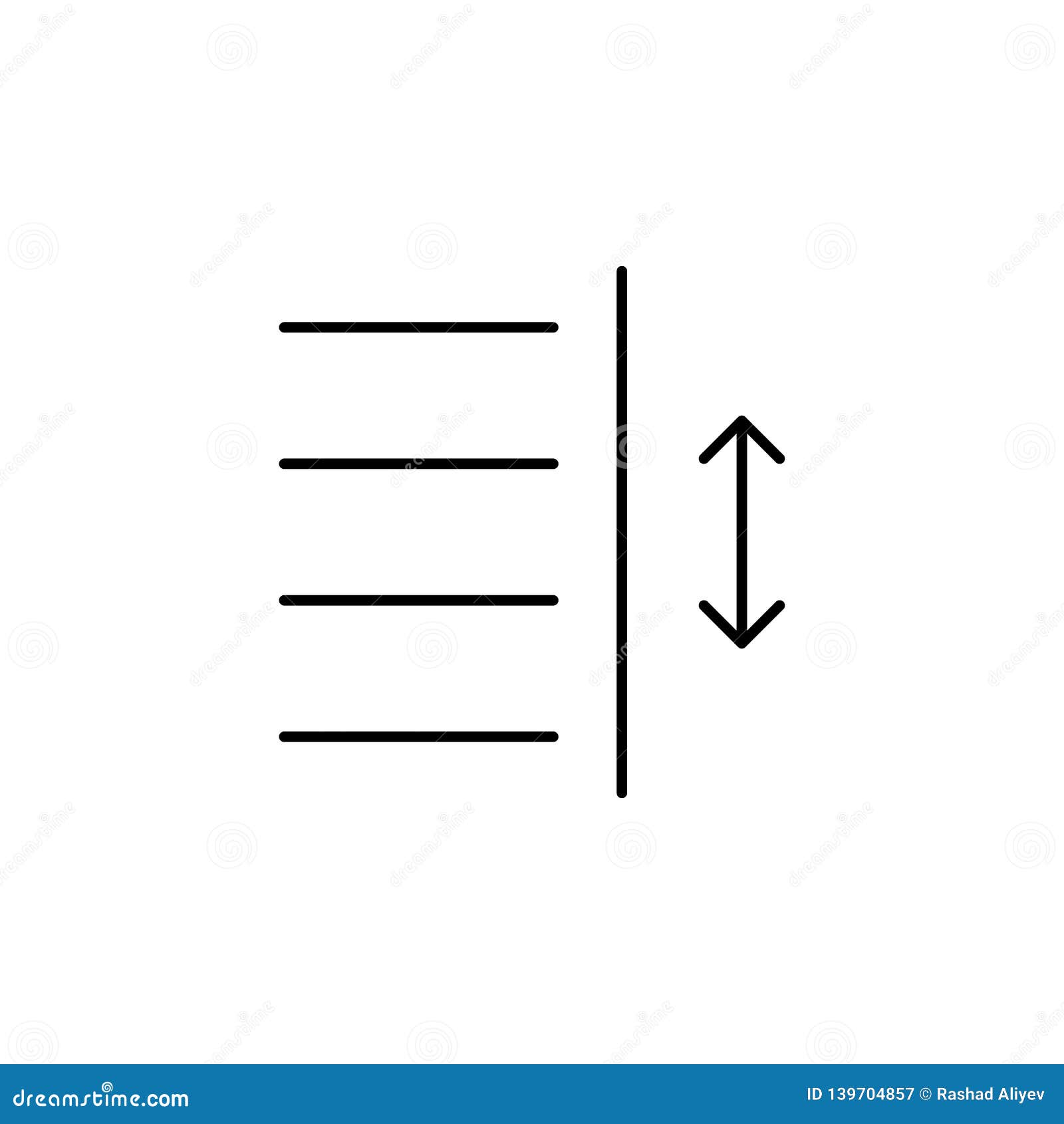 Format, Text Icon. Element of Text and Typography for Mobile Concept ...