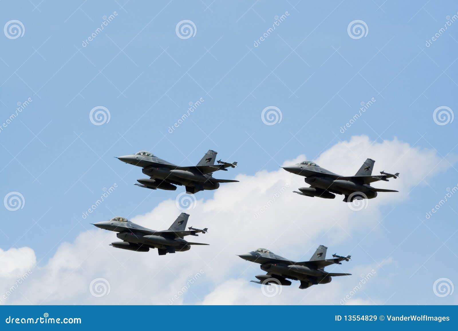 Formation F16 flyby editorial stock image. Image of armed - 13554829