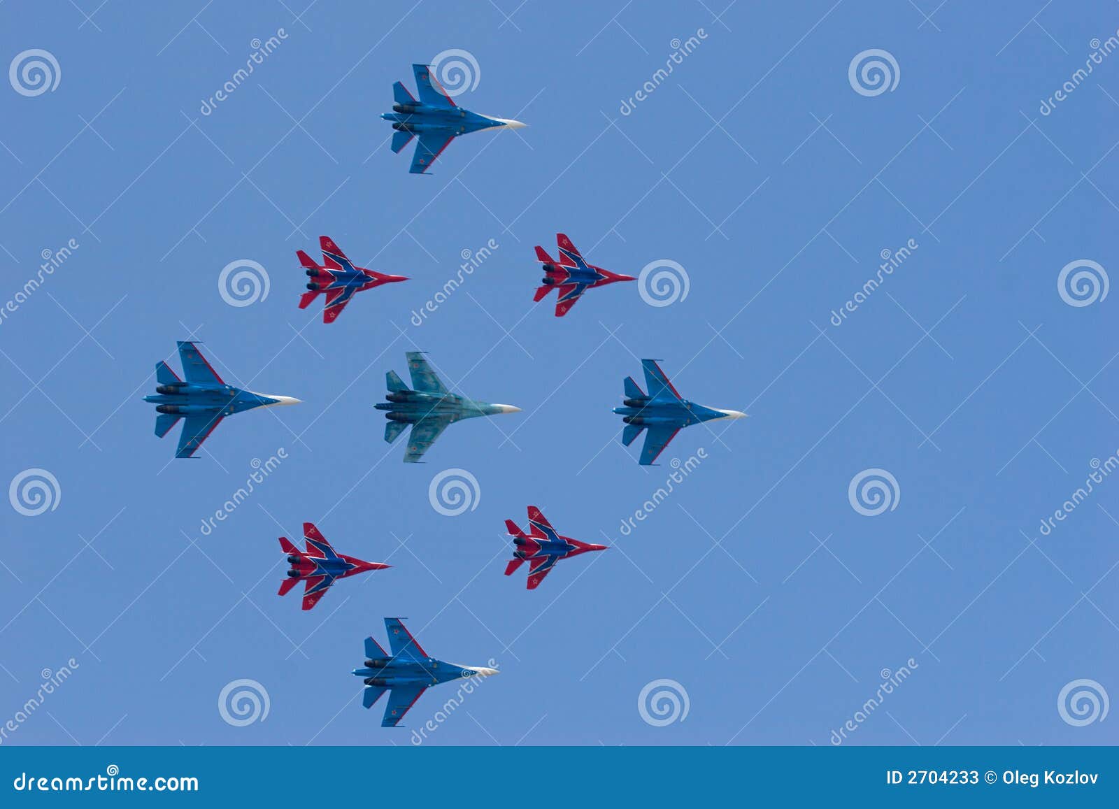 Formation flight stock image. Image of aeroplane, airshow - 2704233