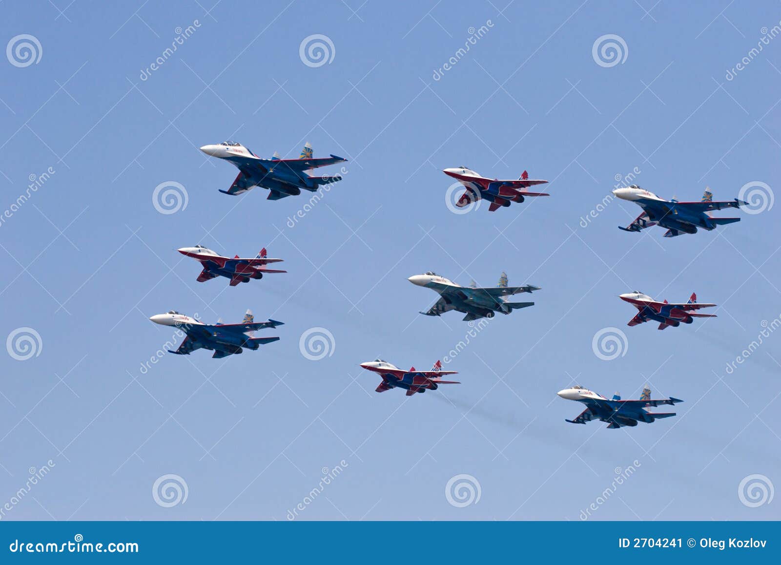 Formation flight stock image. Image of freedom, formation - 2704241