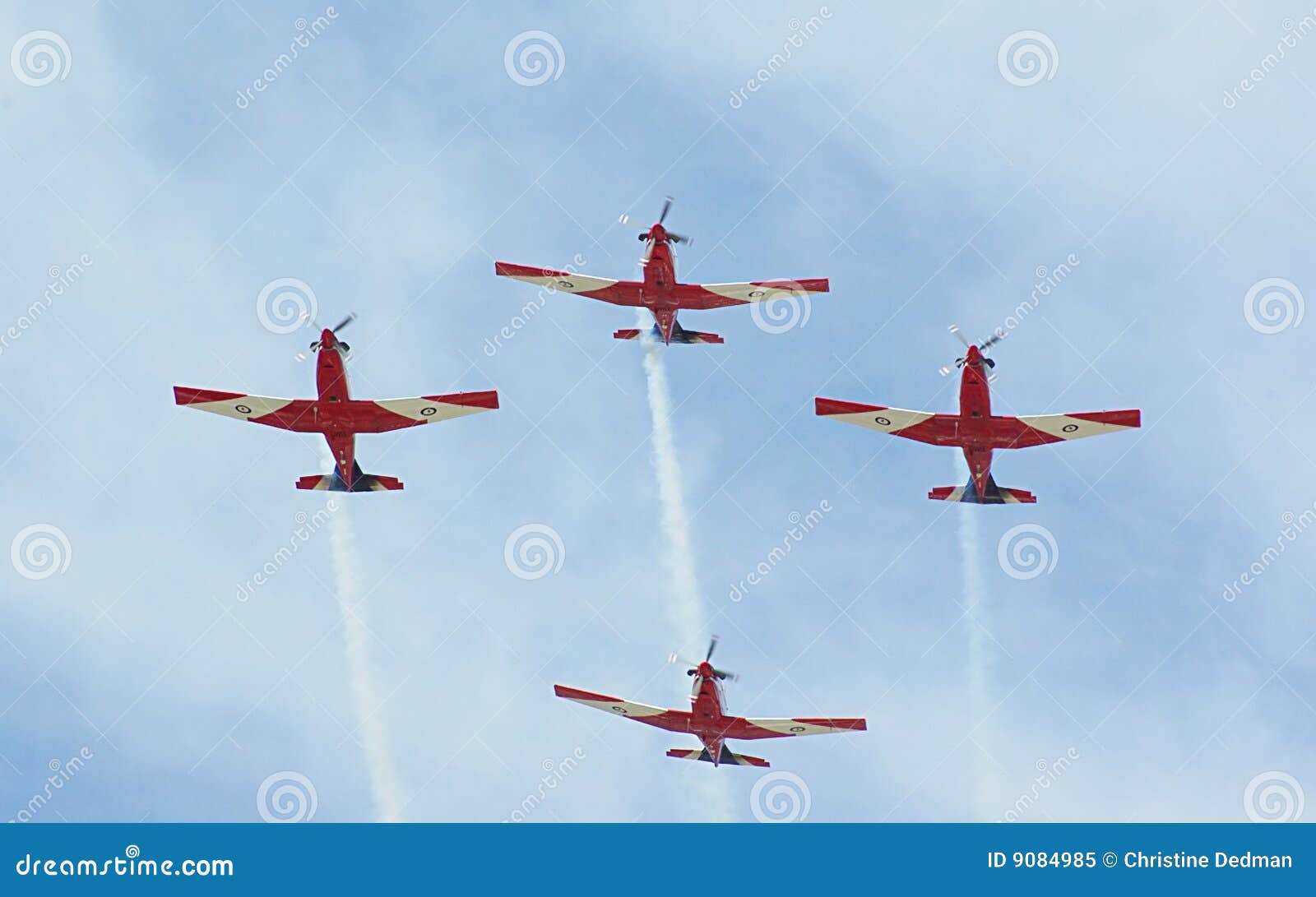 Formation flying stock image. Image of aeroplane, plane - 9084985