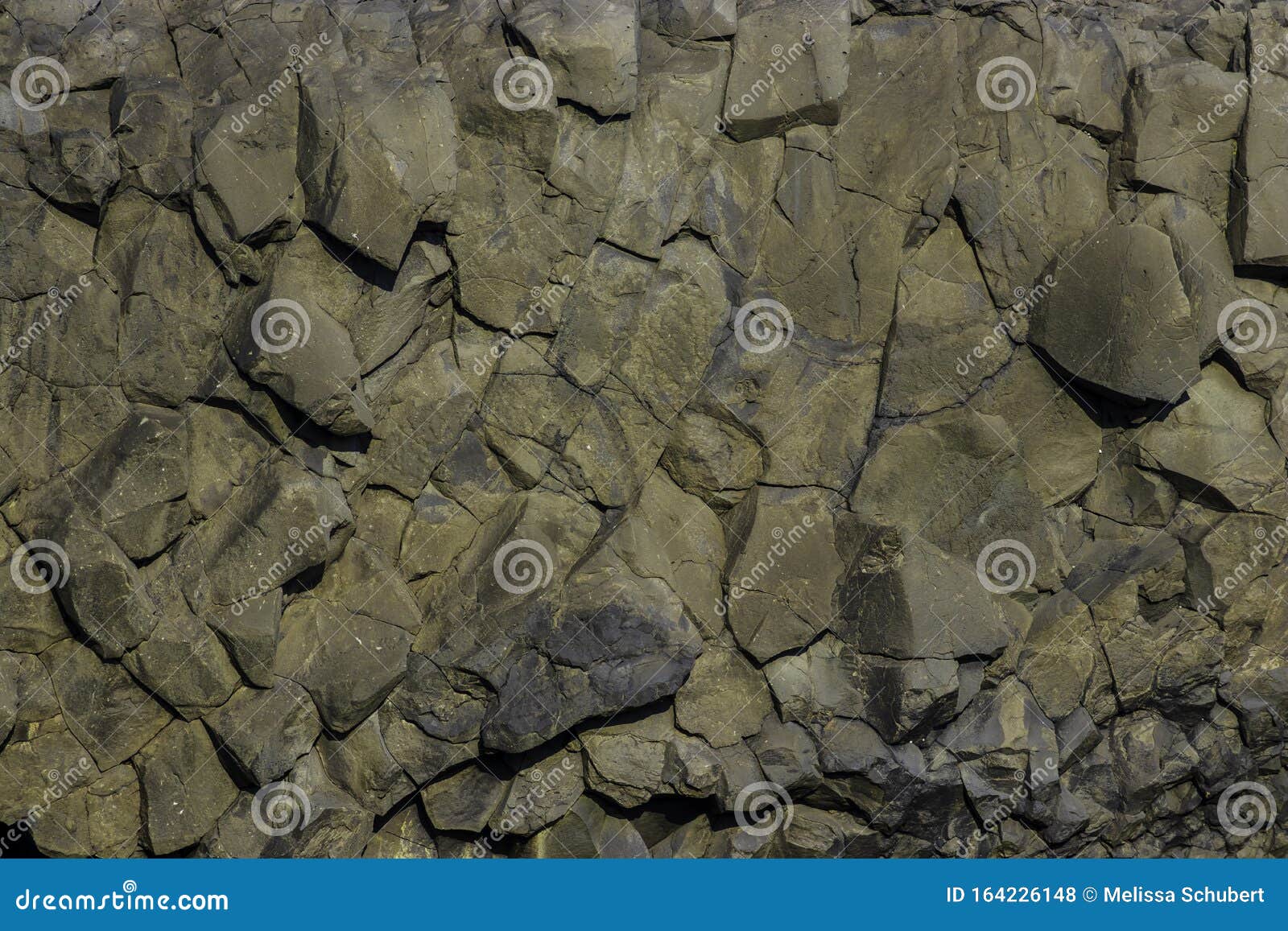 Formation of Iron-Rich Igneous Basalt Rock Stock Photo - Image of ...