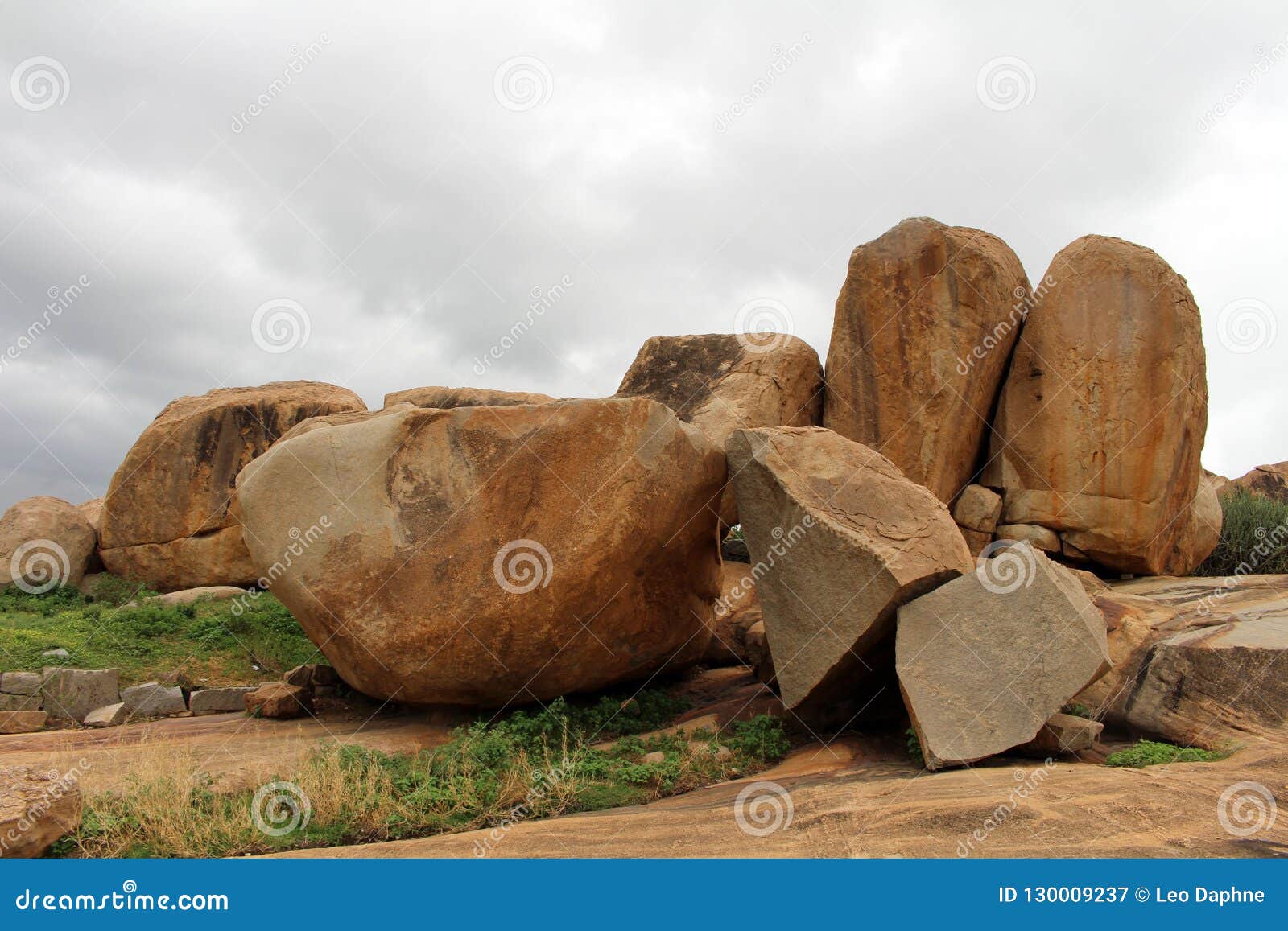 The Formation of Pillars, Ruins, Rocks, and Group Monuments of T Stock ...