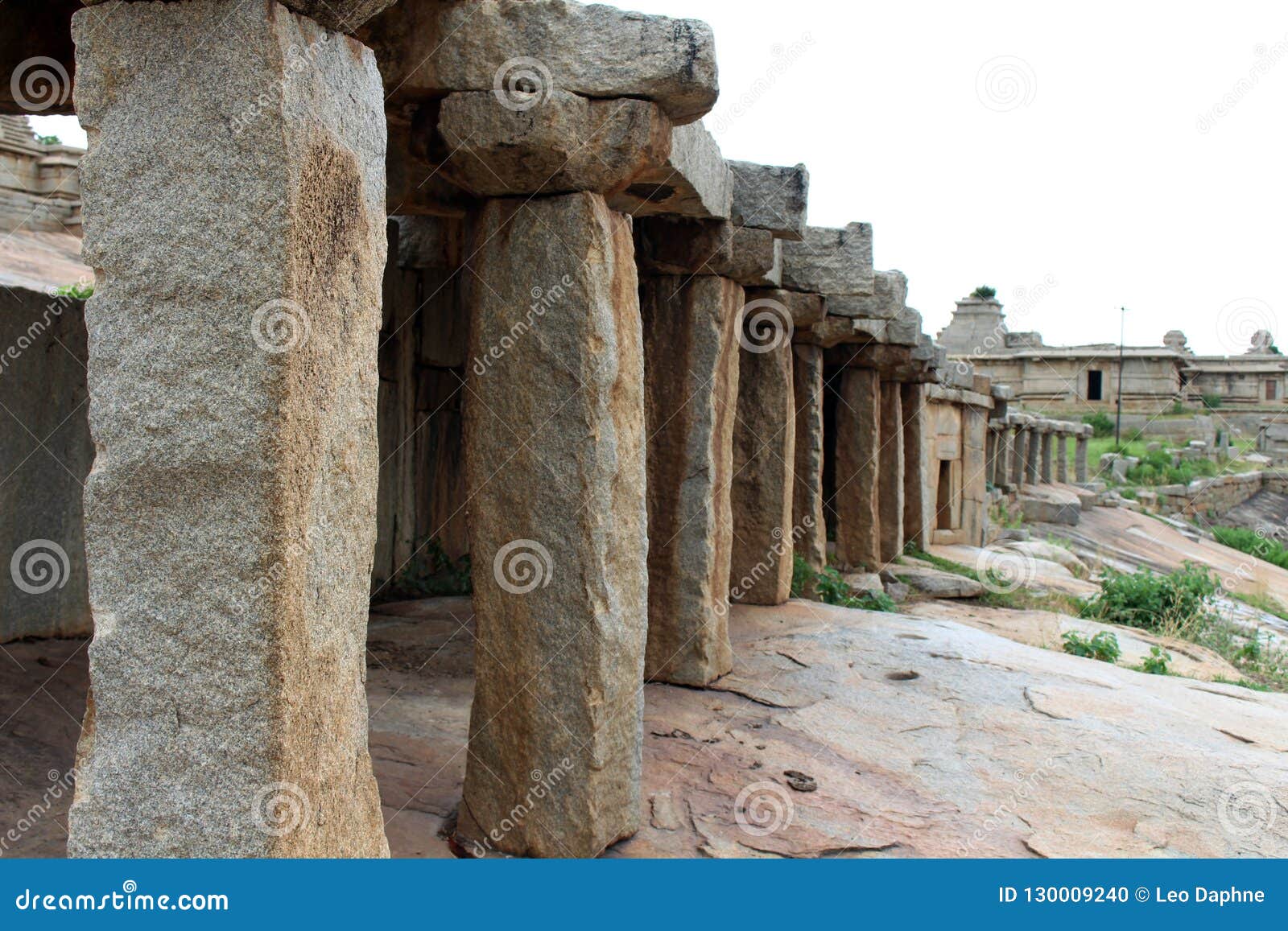 The Formation of Pillars, Ruins, Rocks, and Group Monuments of T Stock ...