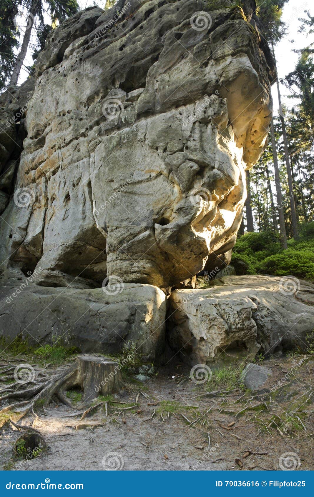 Formation of sandstone stock photo. Image of crag, geology - 79036616