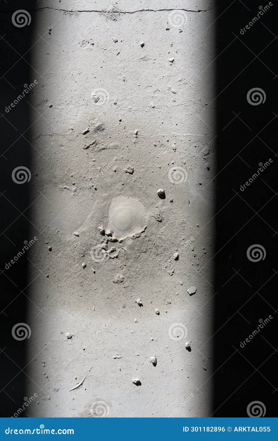 Formations of Calcium Hydroxide on the Concrete Floor of an Abandoned ...