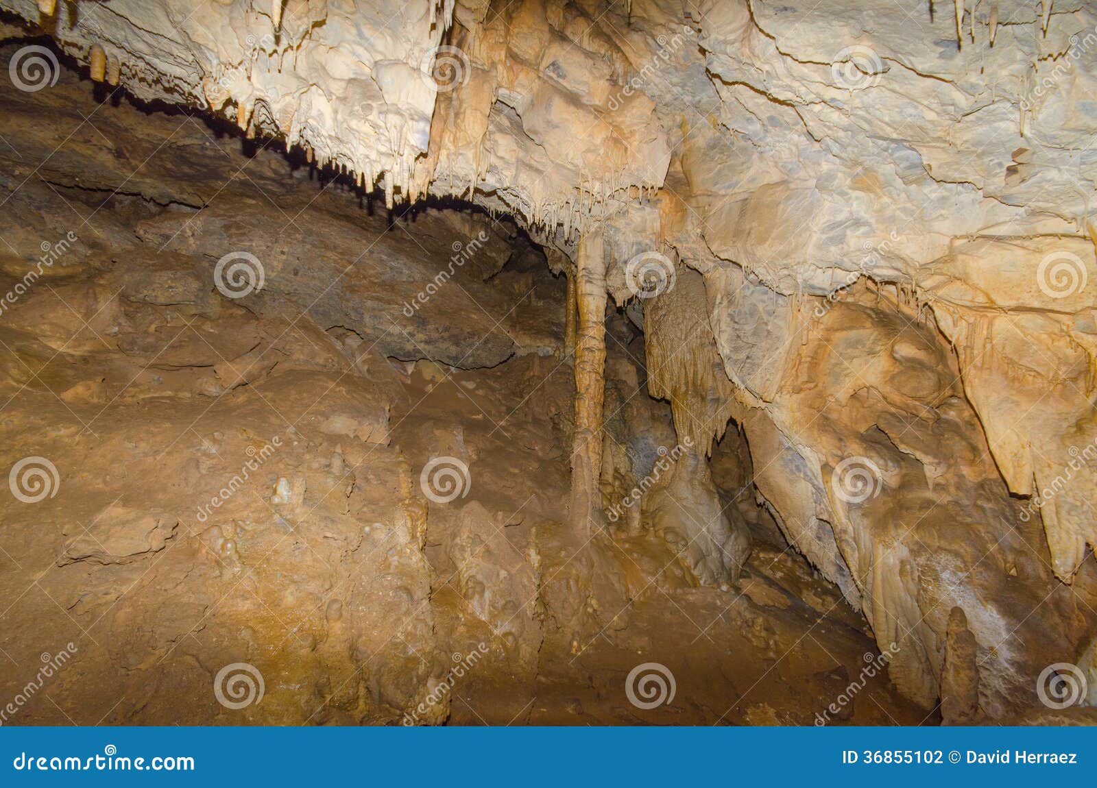 Formations in the Cave stock photo. Image of black, deep - 36855102