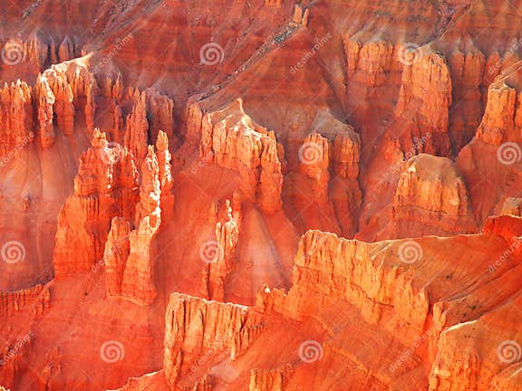 Formations De Roche Colorées Photo stock - Image du fermer, amérique ...