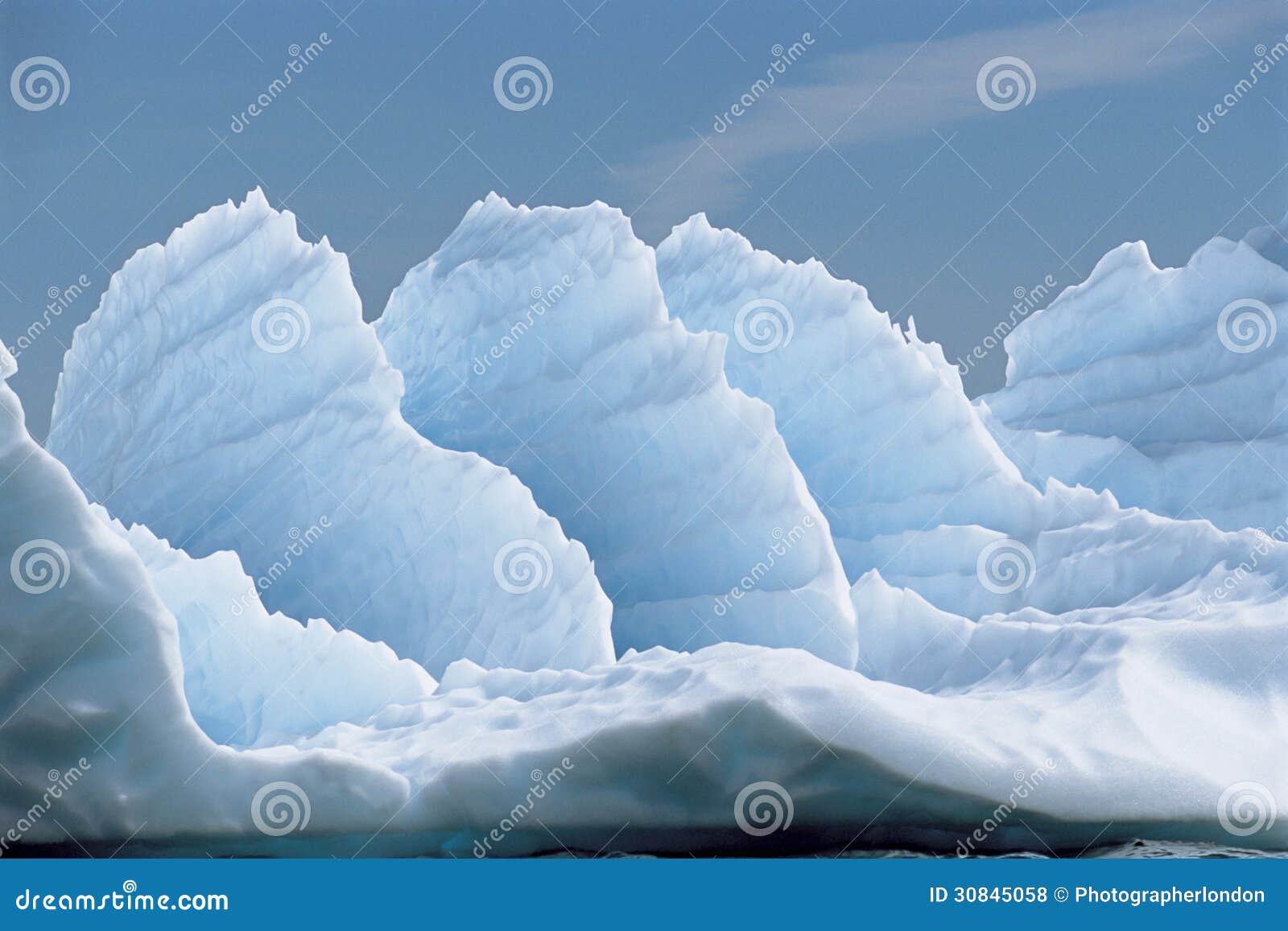 Formations of ice stock photo. Image of nature, geography - 30845058