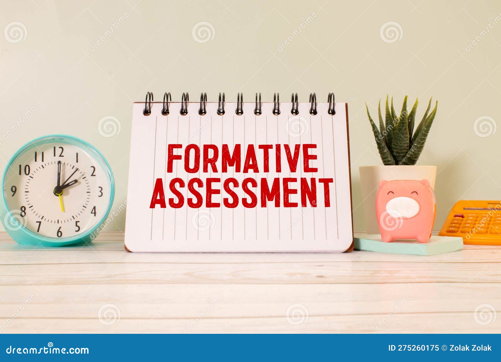 Formative Assessment Text on Paper in a Beautiful Envelope Stock Image ...