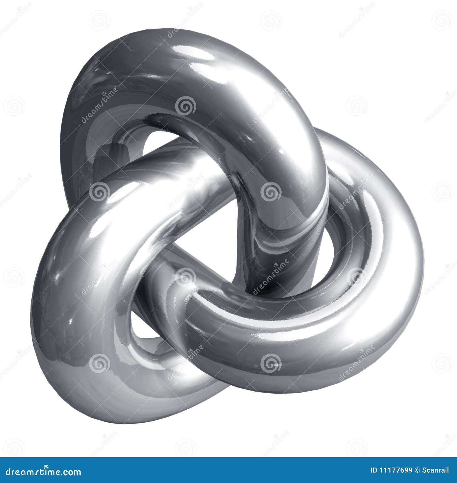 Forme abstraite en métal illustration stock. Illustration du forme ...