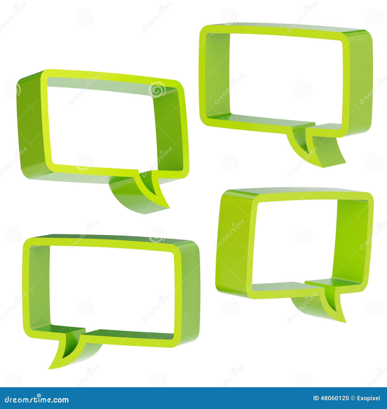 Forme De Bulle Des Textes D'isolement Illustration Stock - Illustration ...