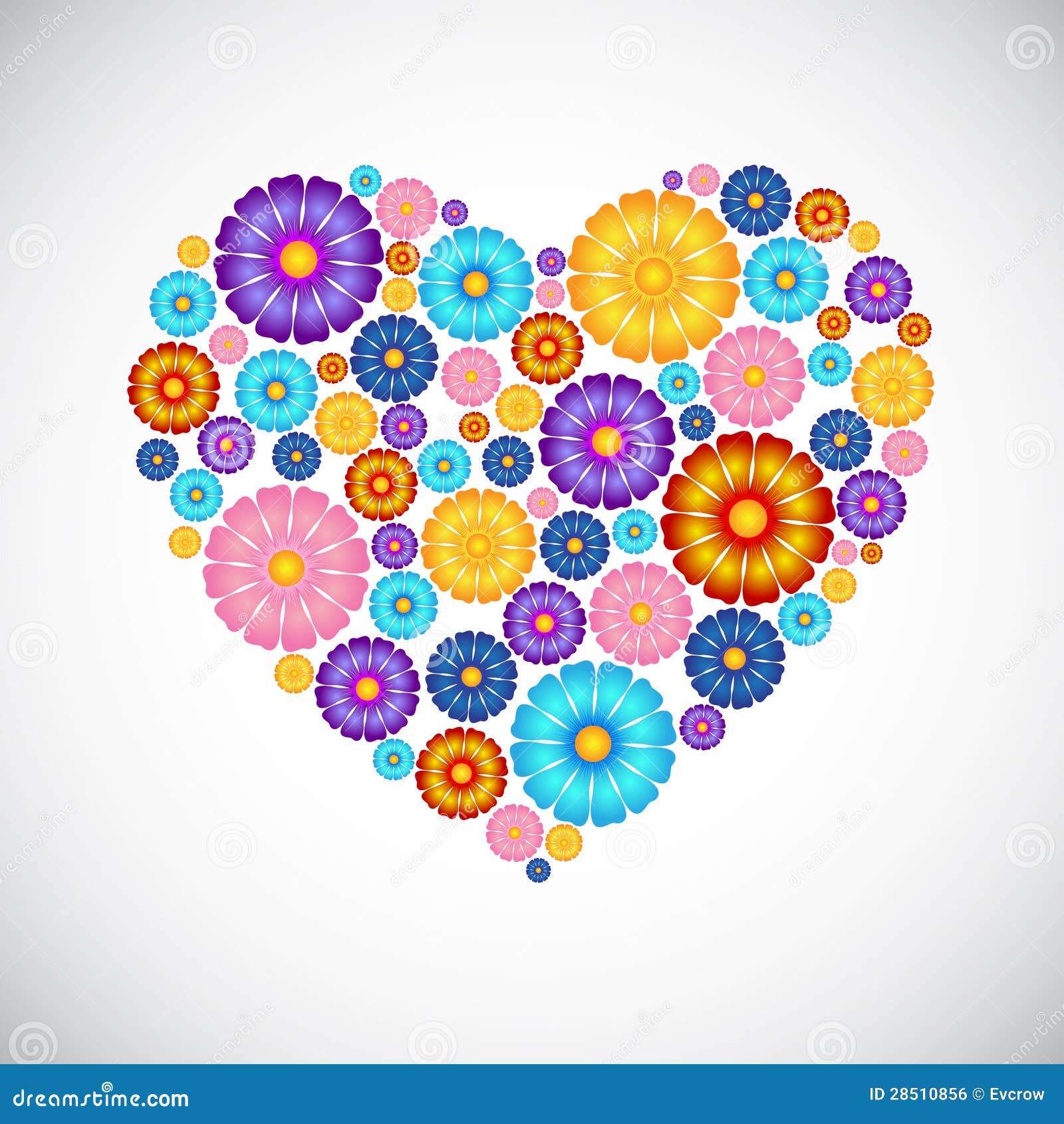 Forme de coeur illustration stock. Illustration du illustration - 28510856