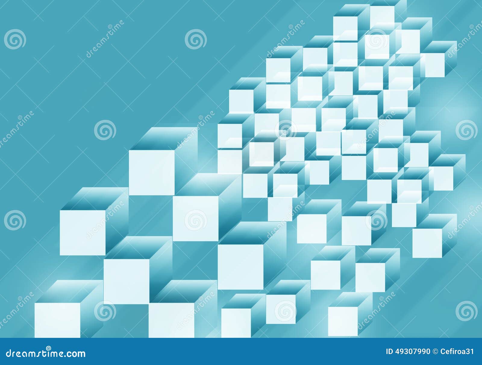 Forme de fond de cube illustration stock. Illustration du image - 49307990