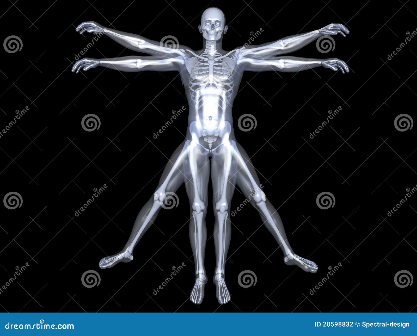 Forme humaine illustration stock. Illustration du noir - 20598832