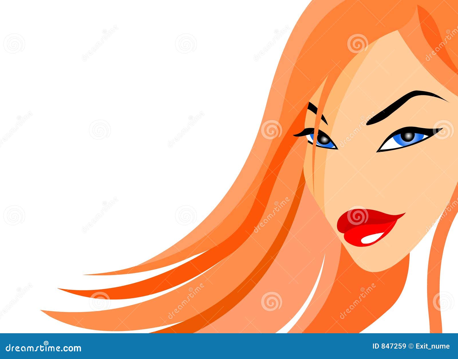 Forme la cara de la muñeca stock de ilustración. Ilustración de invitar ...