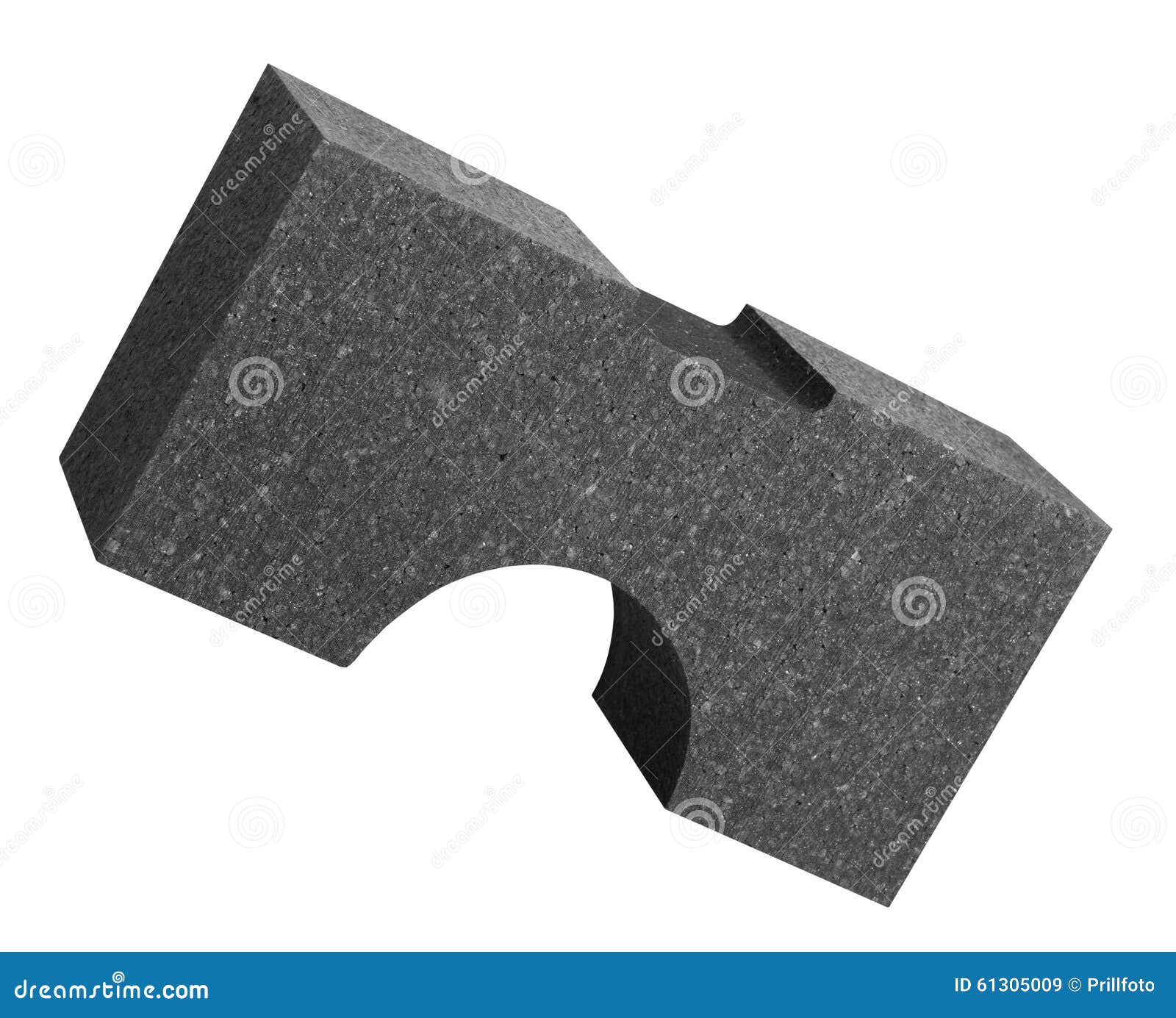 Formed Polystyrene part stock image. Image of polymer - 61305009