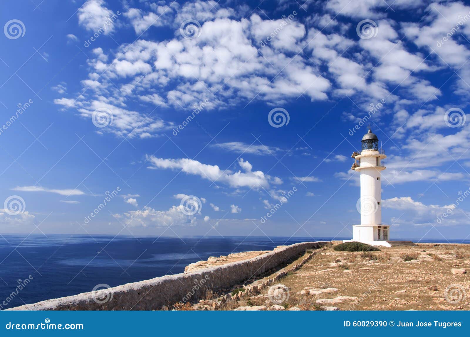 Formentera lighthouse stock photo. Image of lighthouse - 60029390