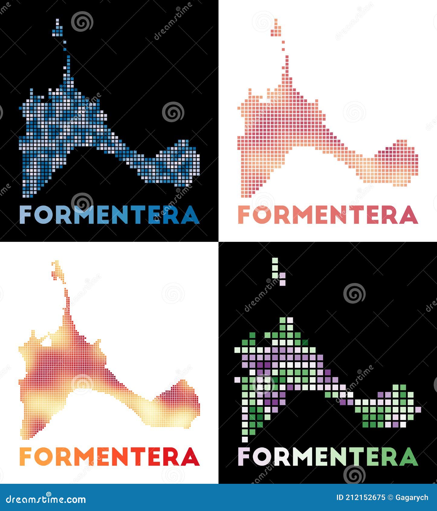 Formentera map. stock vector. Illustration of atlas - 212152675