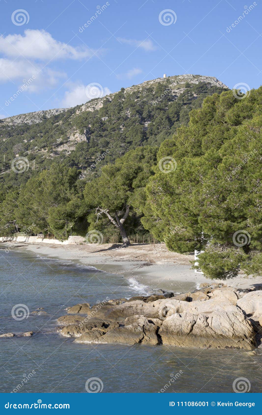 Formentor Beach; Majorca stock image. Image of location - 111086001