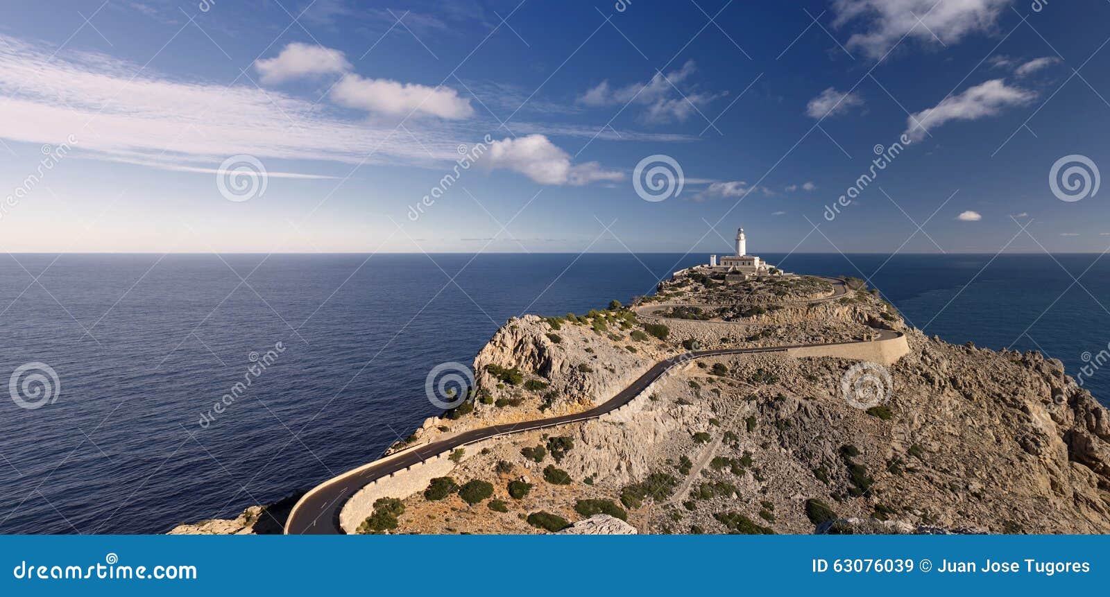 Formentor Lighthouse in Majorca Stock Image - Image of water, vacation ...