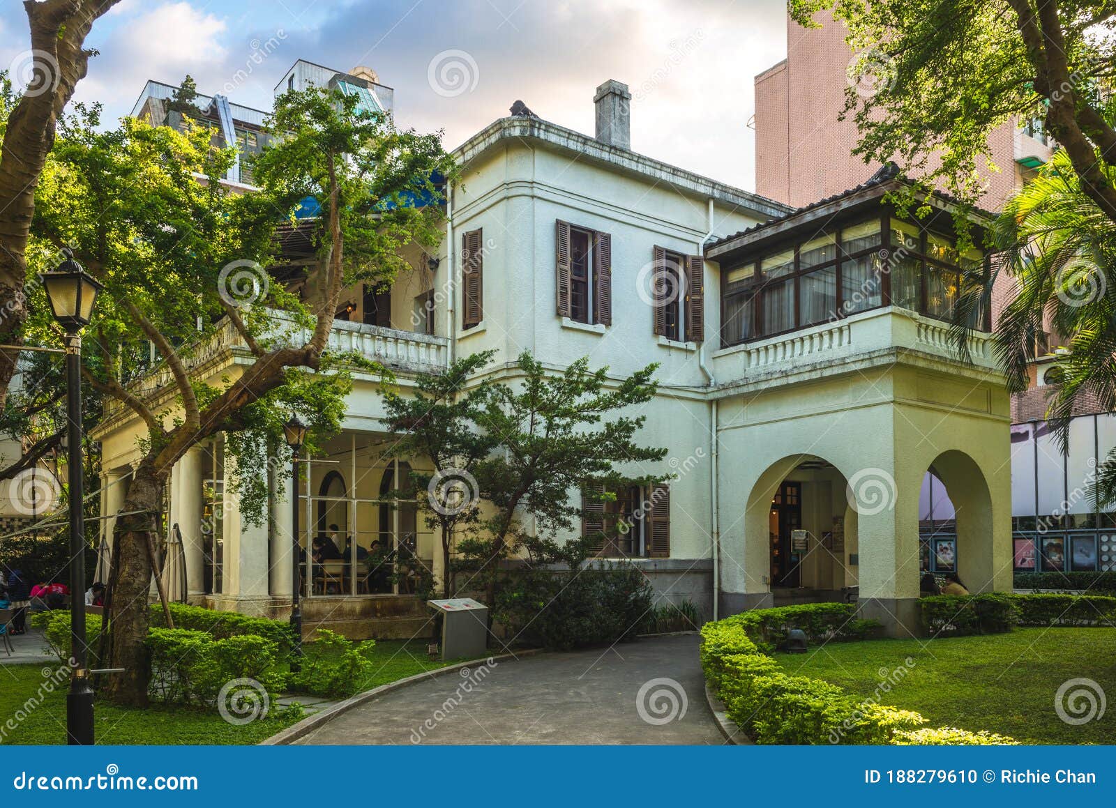 Former American Consulate in Taipei, Taiwan Stock Photo - Image of ...