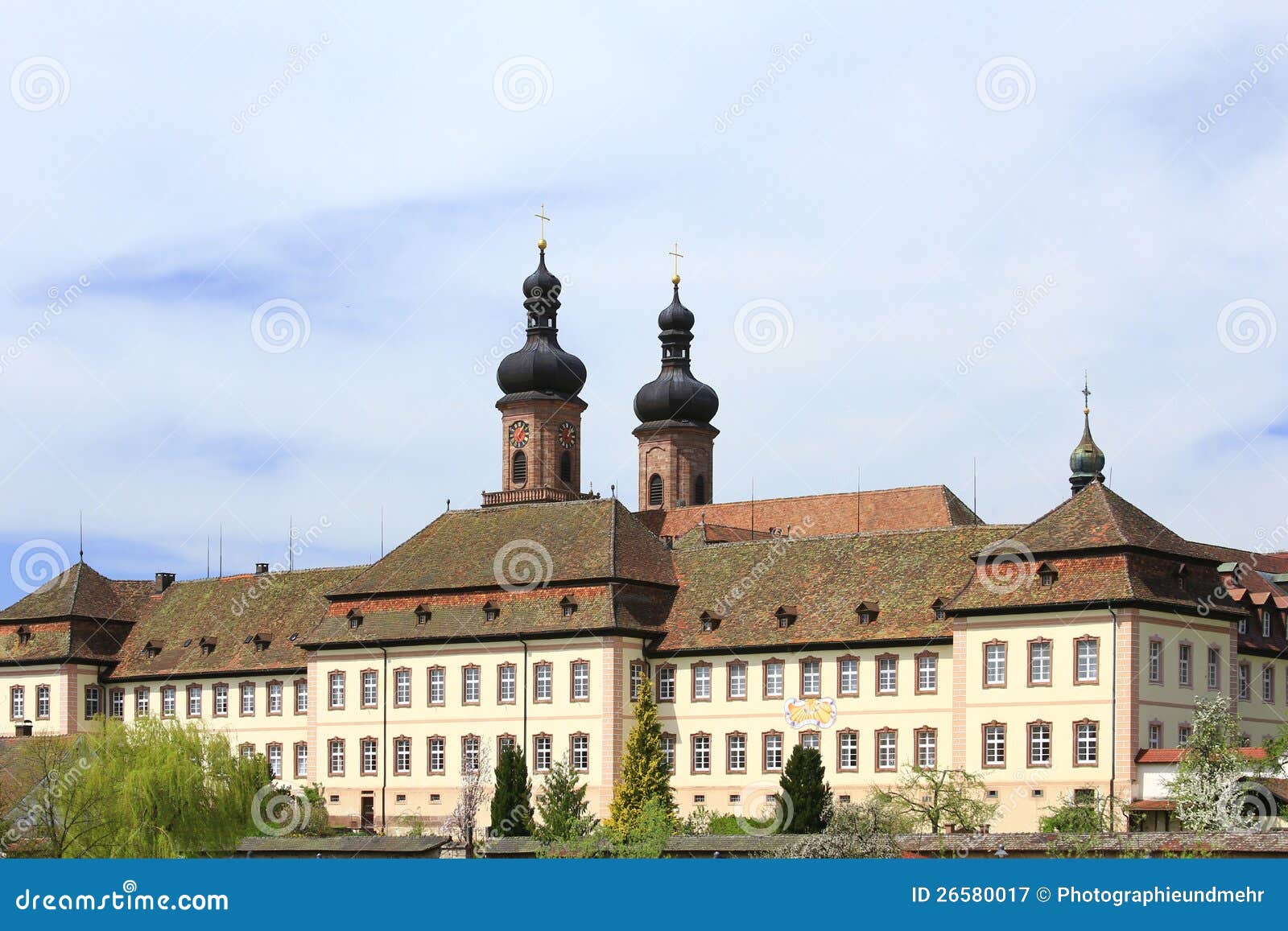 Former Benedictine Monastery, Germany Stock Image - Image of abbey ...
